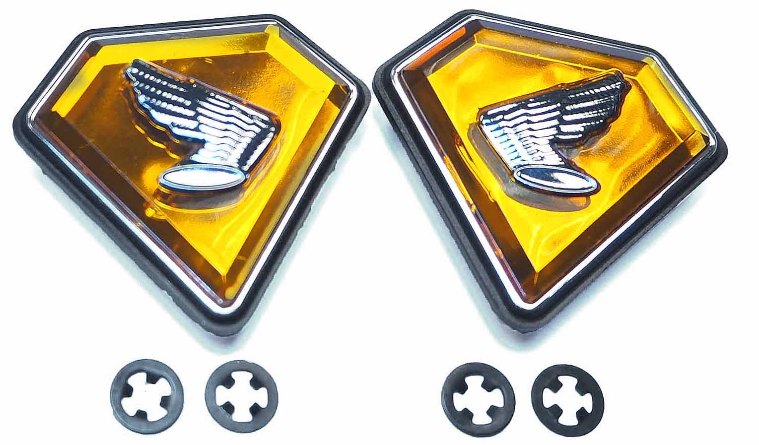 Orange Side Panel Badge / Emblem Honda 750 FOUR CB750K – A8-06 - Legend ...