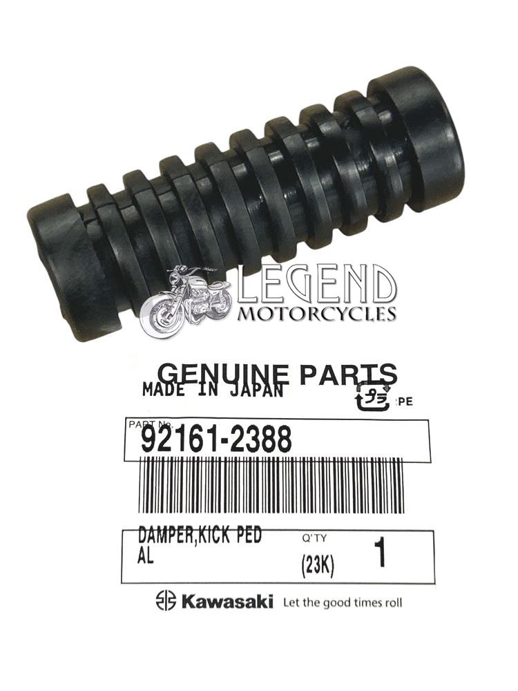 Kickstart Rubber Genuine Kawasaki - Legend Motorcycles